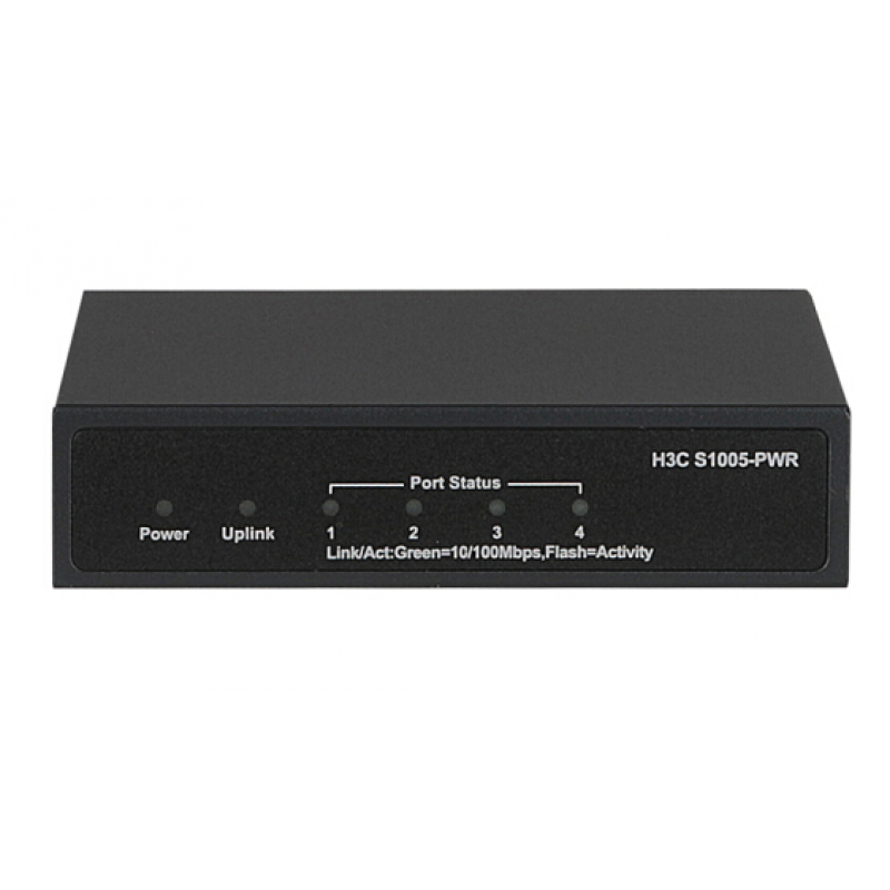 华三（H3C）S1005-PWR 5口百兆交换机非网管企业级交换机