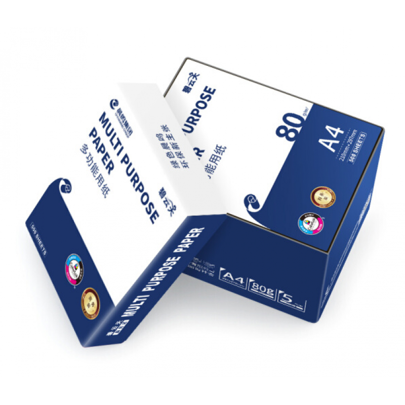 晨鸣碧云天复印纸 A4 80G 500页/包 5包/箱